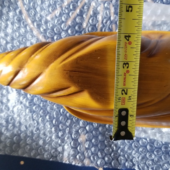 Accents | Vtg Hand Made Ceramic Cornucopia Centerpiece | Poshmark